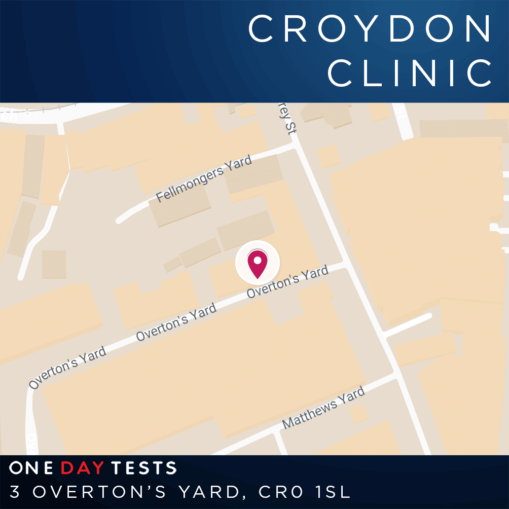 Walk-In Blood Tests in Croydon | Fast & Accurate — onedaytests.com