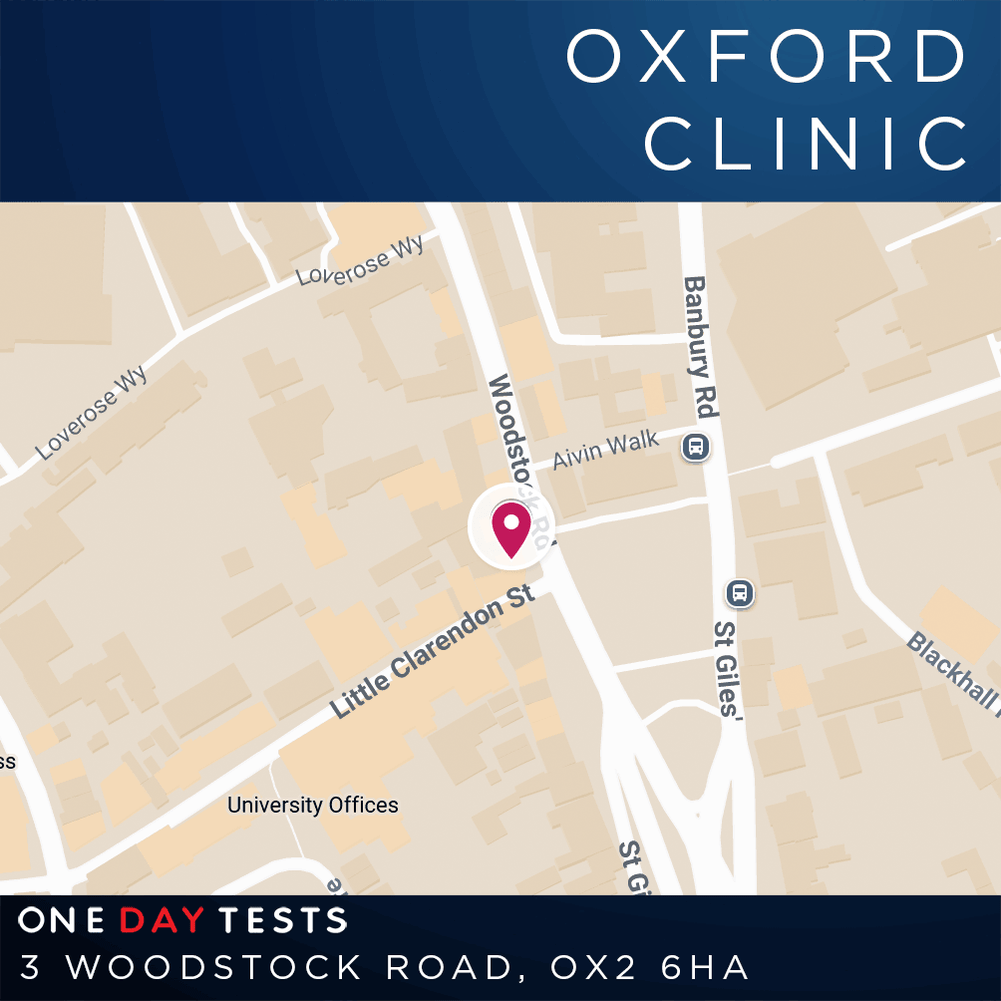 Oxford Blood Test Clinic | Quick Results — onedaytests.com